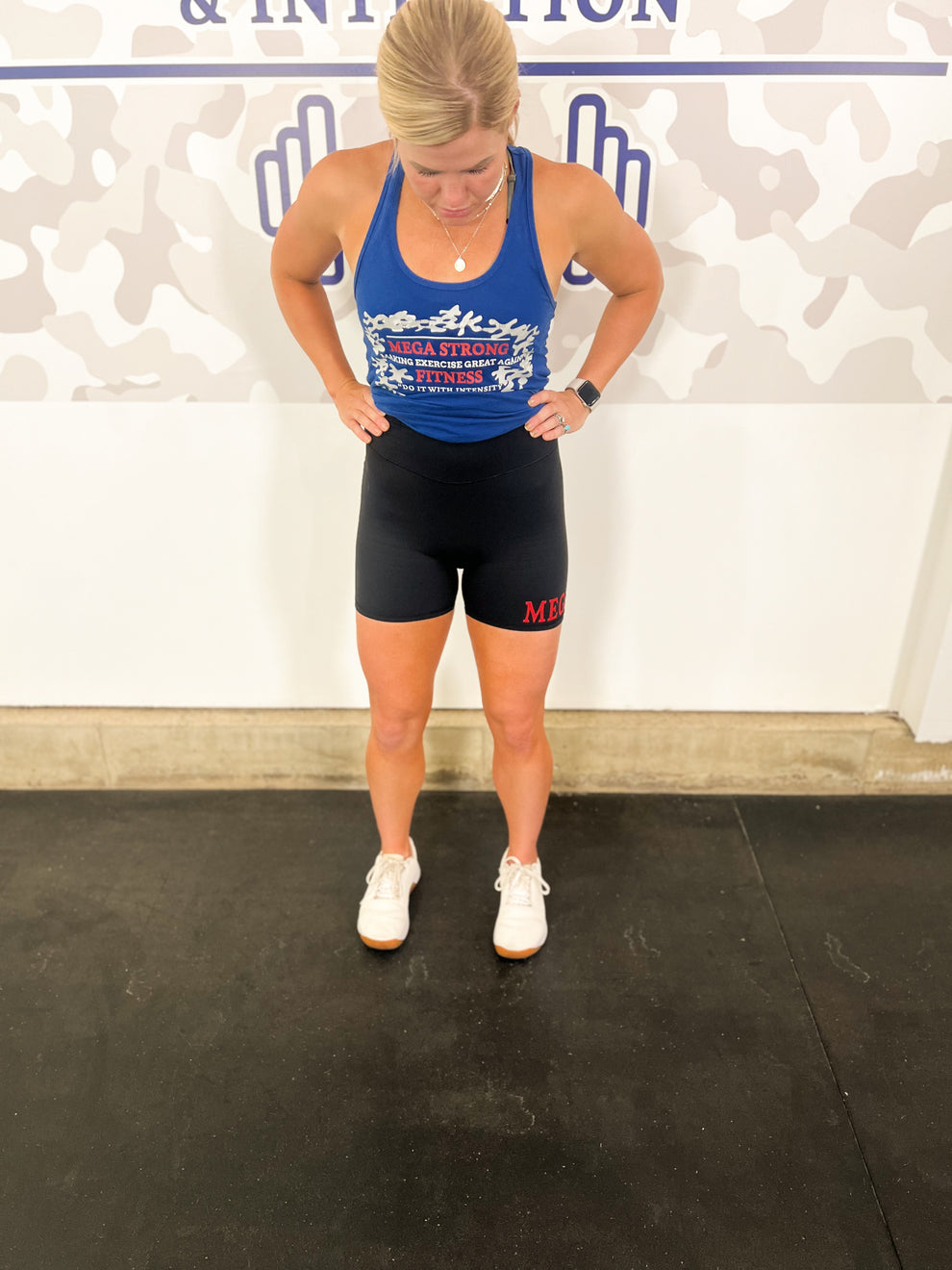 Black Spandex Women’s MEGA STRONG Short – Mega Strong Fitness
